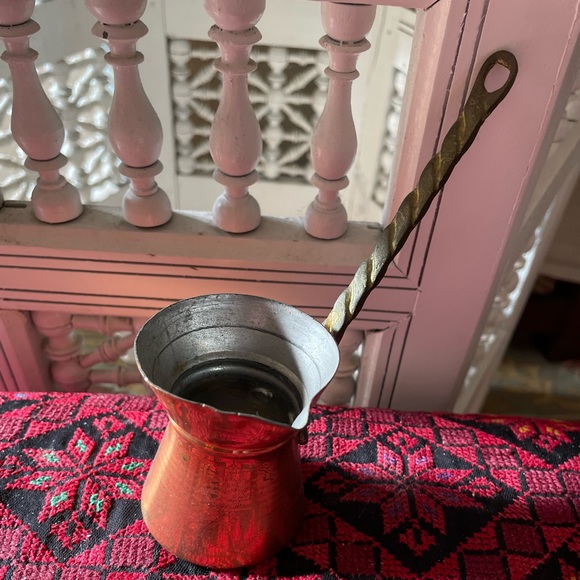 Vintage | Kitchen | Vintage Turkishgreek Copper Arabic Small Coffee ...